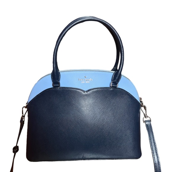 kate spade | Bags | Kate Spade Colorblock Blue Crossbody Bag Guc | Poshmark